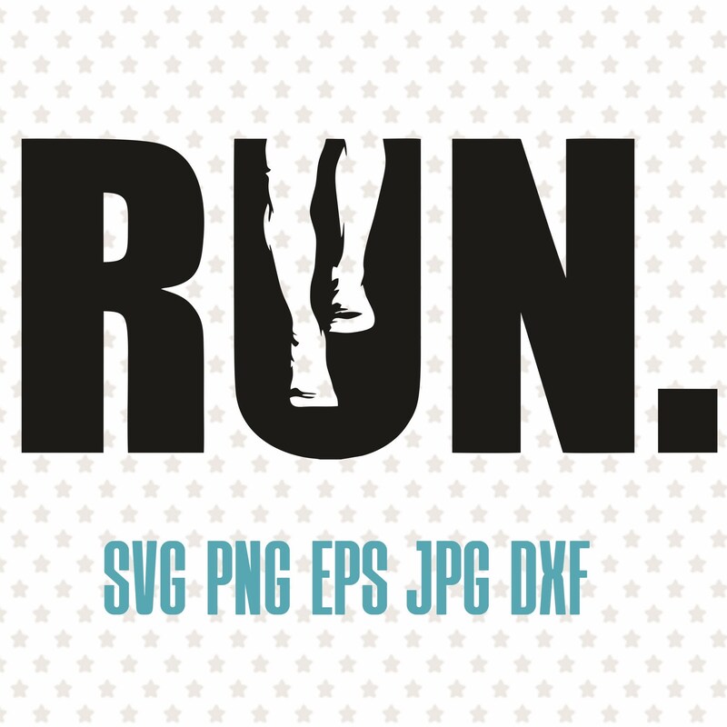 Running Svg - Etsy
