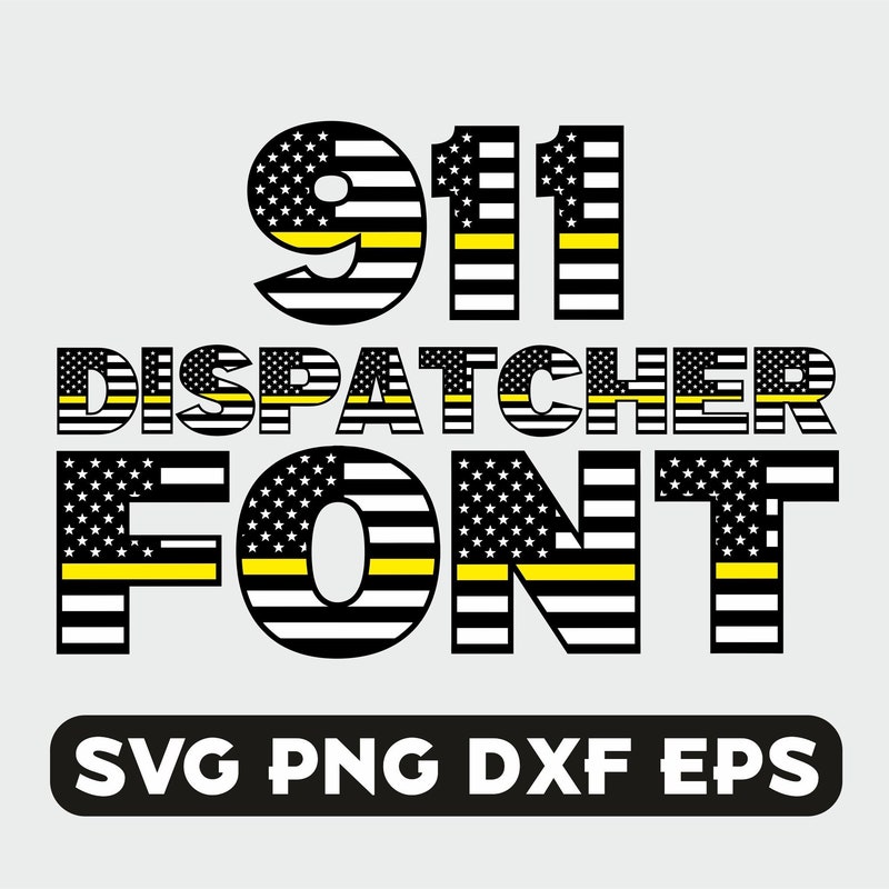 911 Dispatcher Svg - Etsy