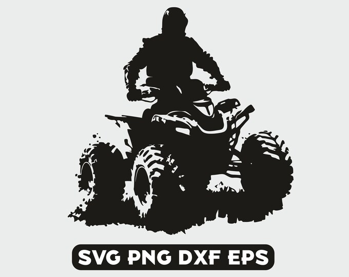 ATV Svg, Four Wheeler Svg, 4 Wheeler Svg - Etsy Canada