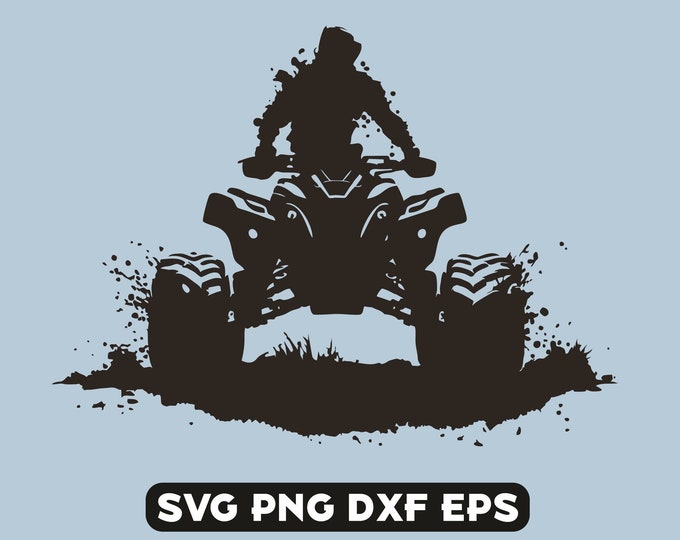 ATV Svg, Four Wheeler Svg, 4 Wheeler Svg - Etsy Canada