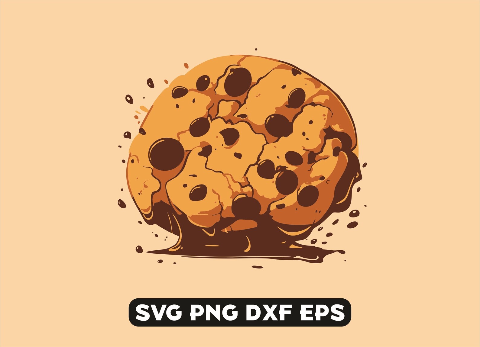 Chocolate Chip Cookie Svg Cookies Svg Chocolate Chip Svg - Etsy