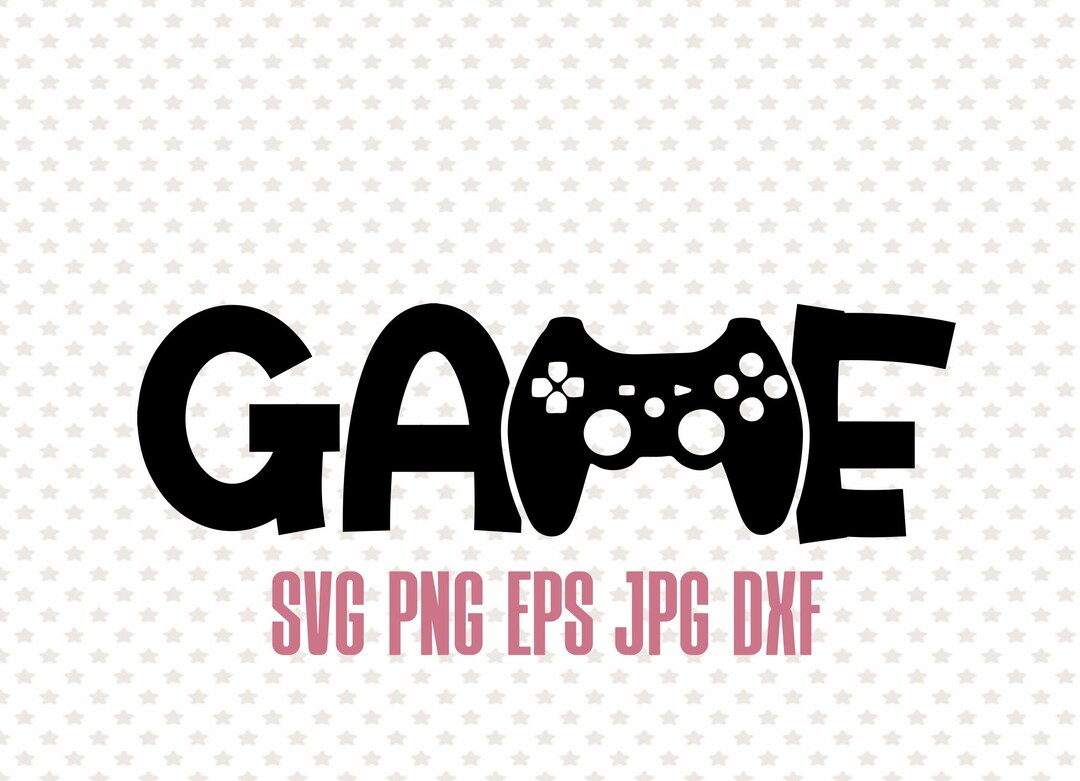 Game Svg Clipart, Video Game Sign, Digital Gaming Controller Silhouette ...