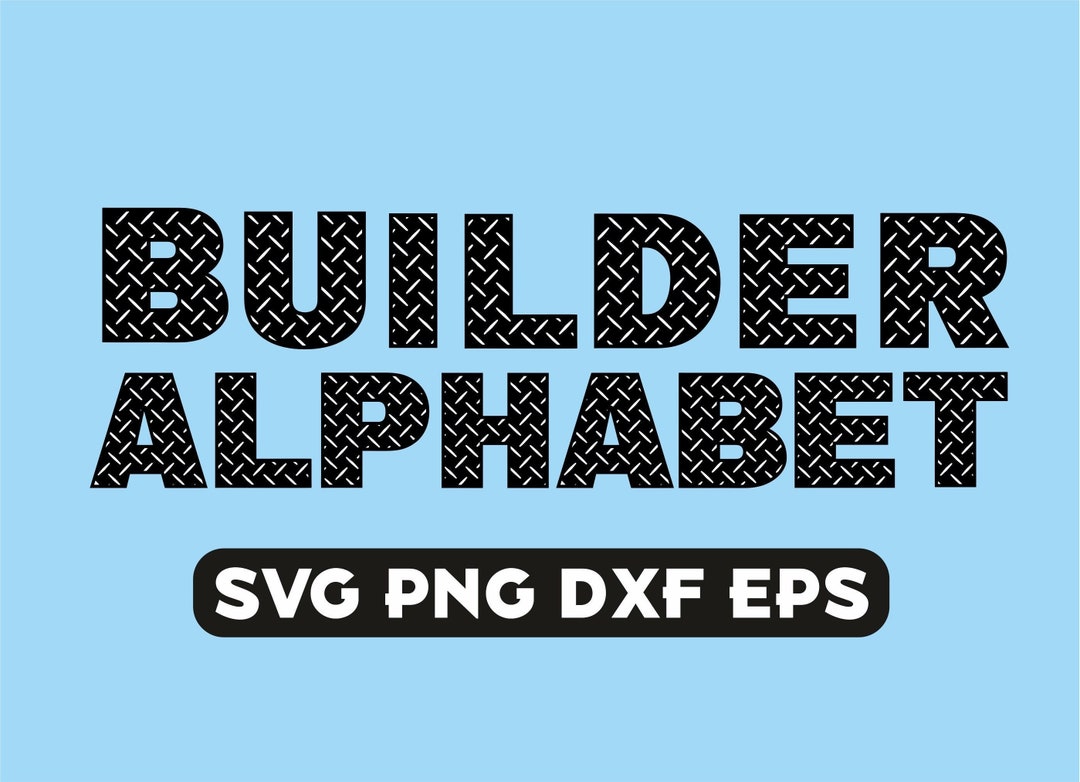 Construction Font, Construction Svg, Excavator Svg, Digger Svg ...