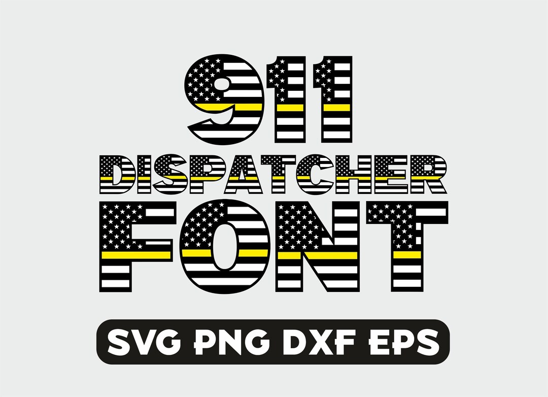 911 dispatcher svg, 911 svg, US flag svg, dispatcher flag png - Etsy España