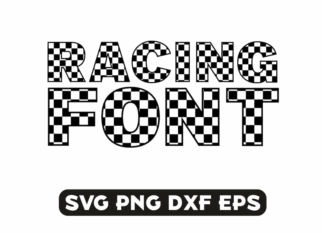 Racing Svg Checkered Flag Svg Race Track Svg Car Racing Png