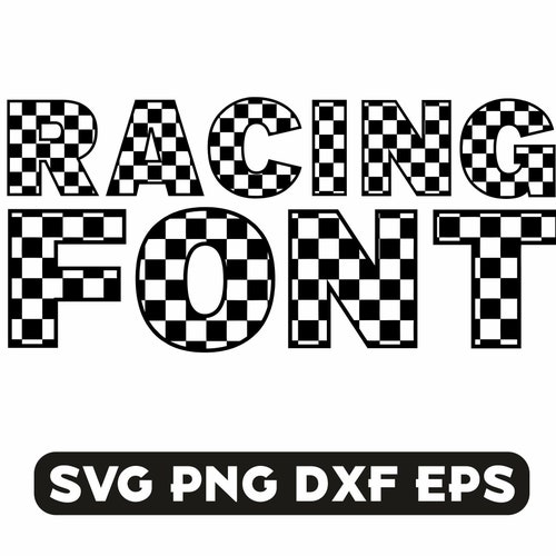 Racing Svg Checkered Flag Svg Race Track Svg Car Racing - Etsy