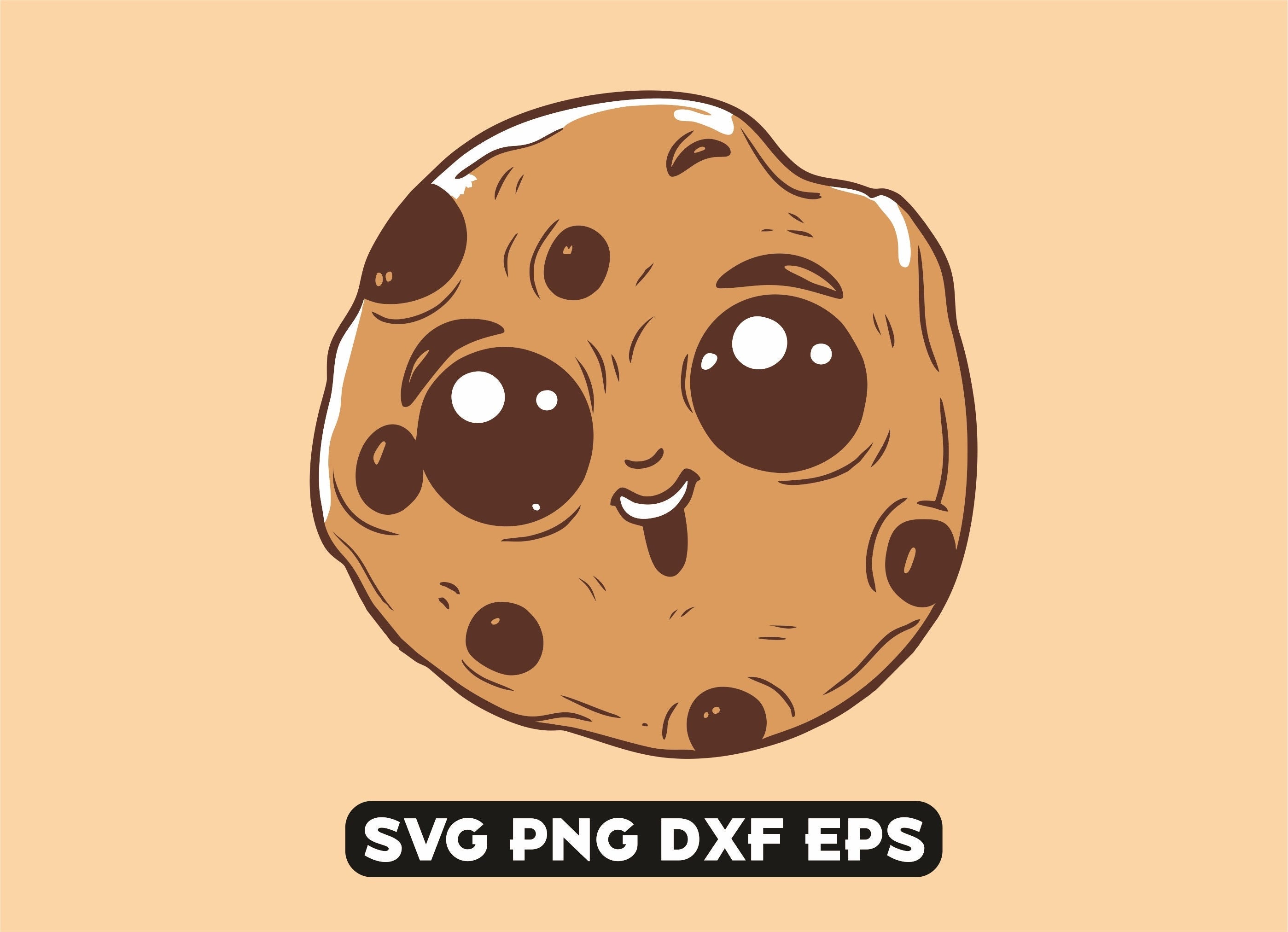 Chocolate Chip Cookie Svg Cookies Svg Chocolate Chip Svg - Etsy Canada