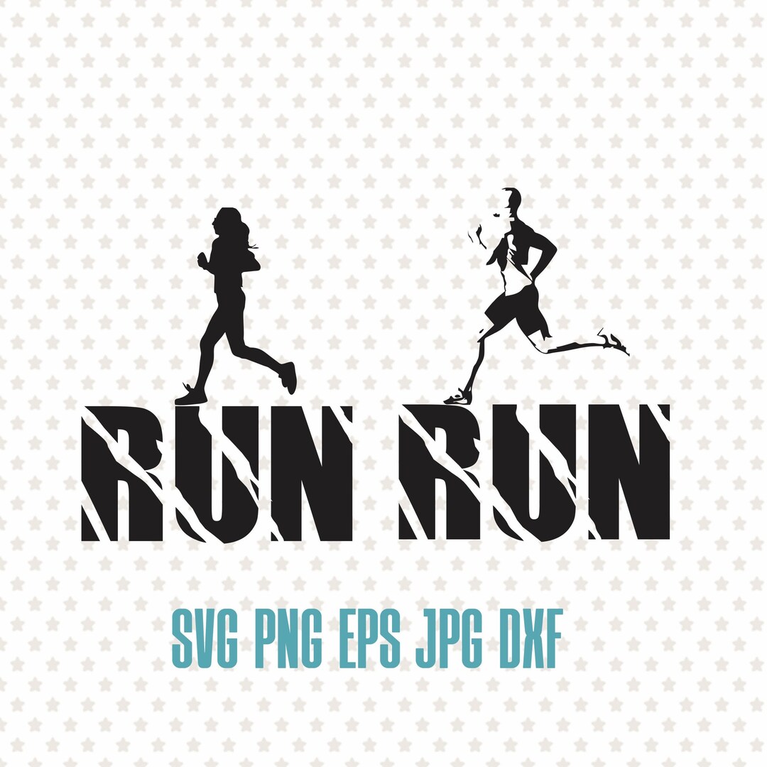 Run Svg, Running Svg, Fitness Runner Png, Workout Svg, Marathon Png ...