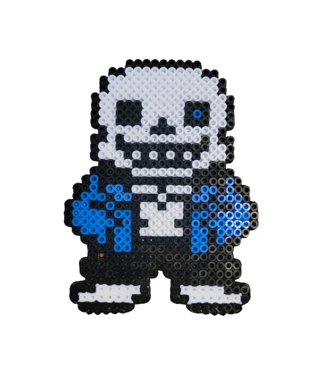 Sans Perler Bead Sprite Undertale - Etsy