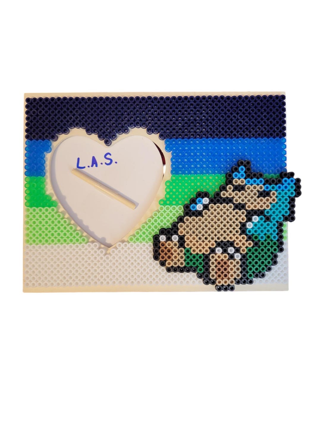 Snorlax Picture Frame | Perler Beads - Etsy