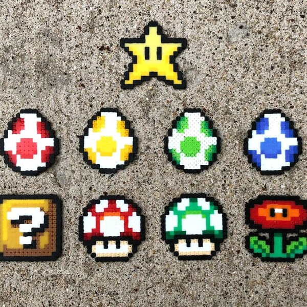 Nintendo Perler - Etsy