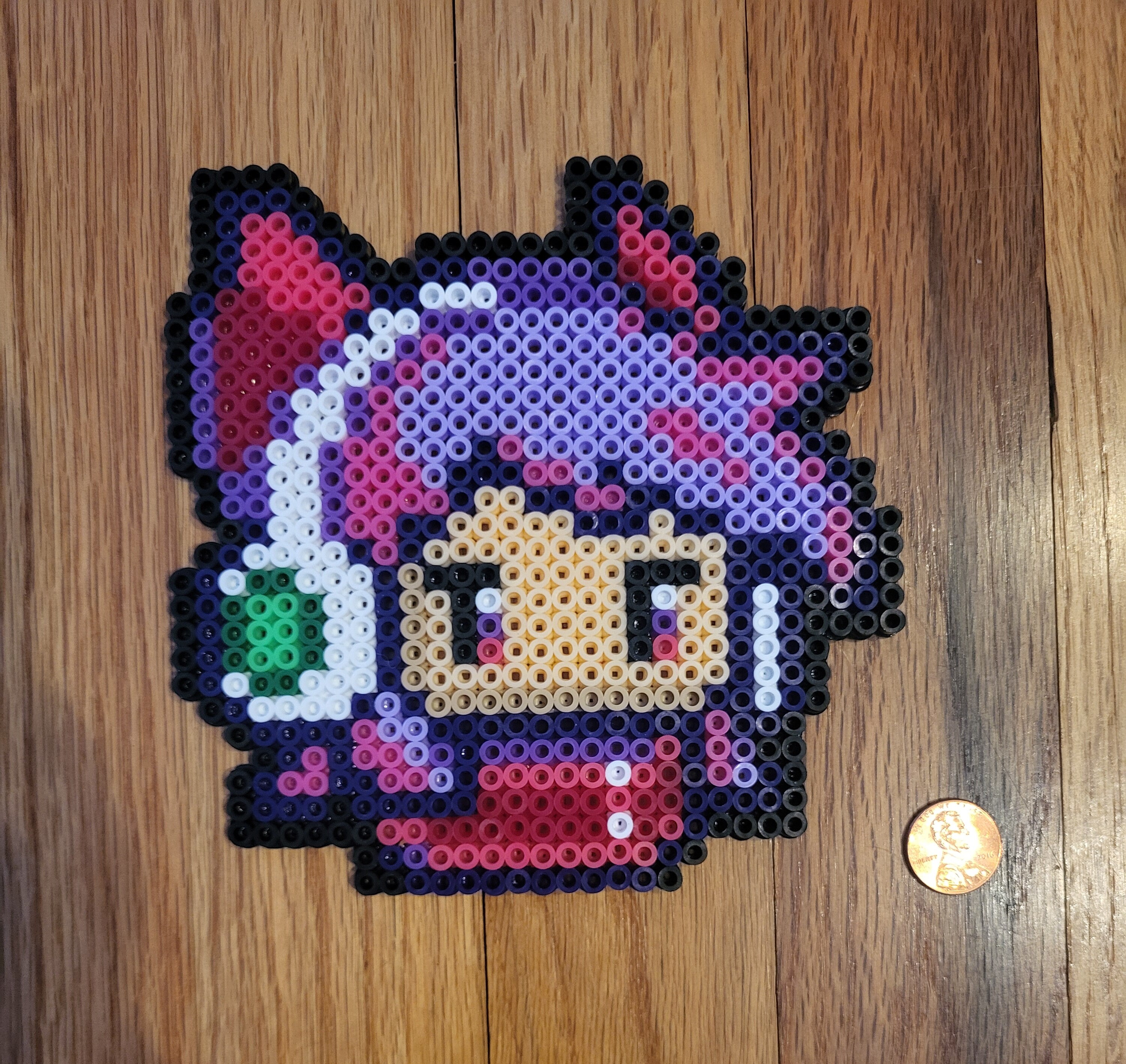 Arcade Ahri Perler Bead Sprite League of Legends - Etsy Canada