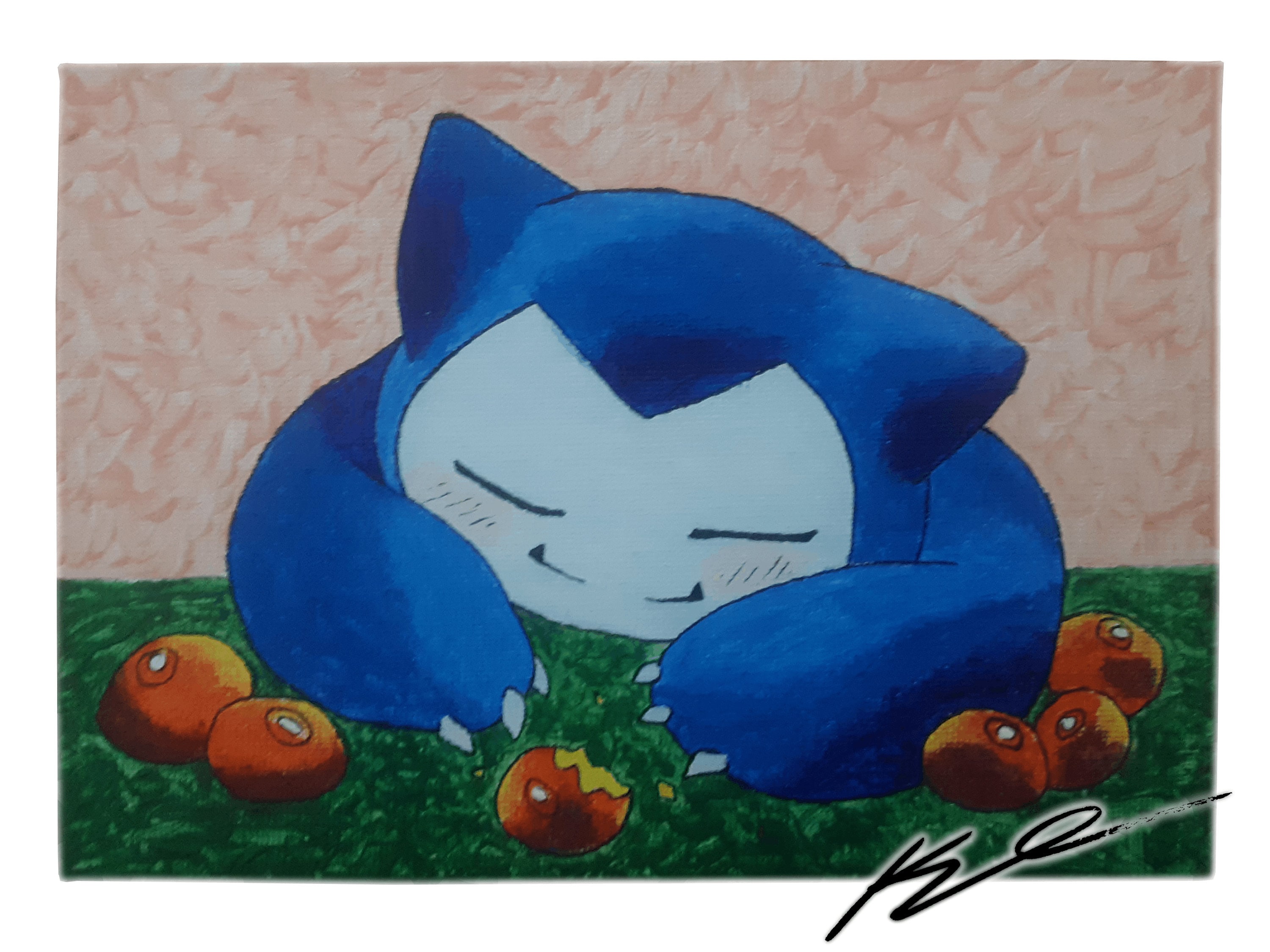 Acrylic Painting Pokemon Acrylic Painting Art & Collectibles etna.com.pe