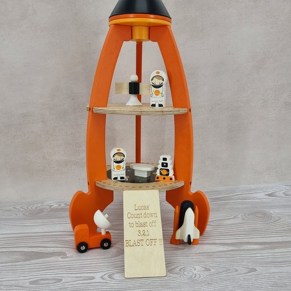 Wooden Rocket - Etsy