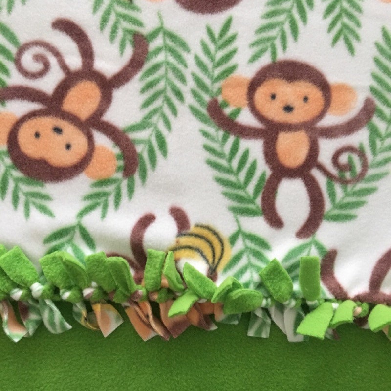 Monkey Blanket - Etsy