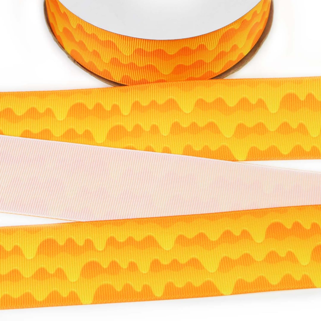 Dripping Honey Grosgrain Ribbon - Honey Bee - Summer - 5/8", 7/8", 1.5 ...