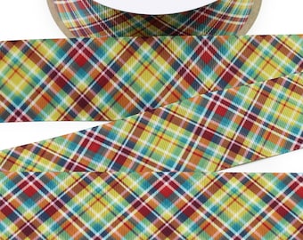 Fall Plaid Ribbon | Etsy