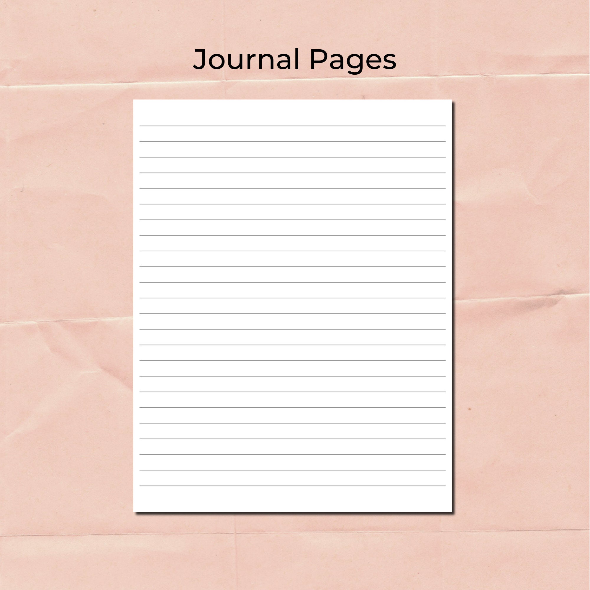 Journal Pages Bundle | Printable Journal | Instant Download - Etsy