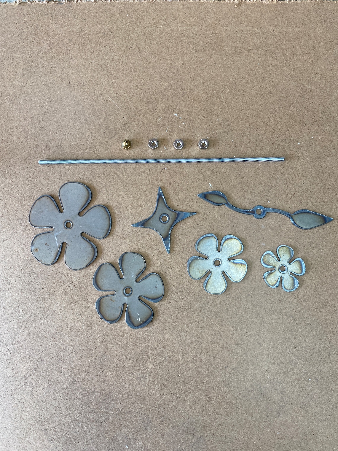 DIY Metal Rose Kit Printable Template File Langmuir Systems Plasma ...