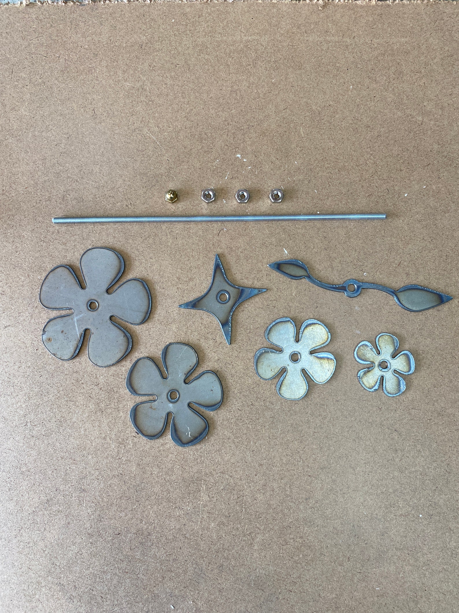 DIY Metal Rose Kit Printable Template File Langmuir Systems Plasma ...
