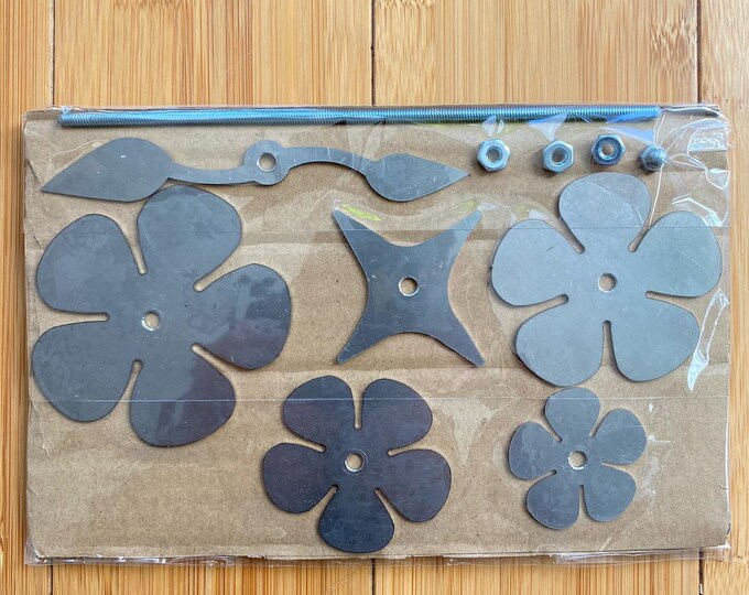 DIY Metal Rose Kit Printable Template File Langmuir Systems Plasma ...