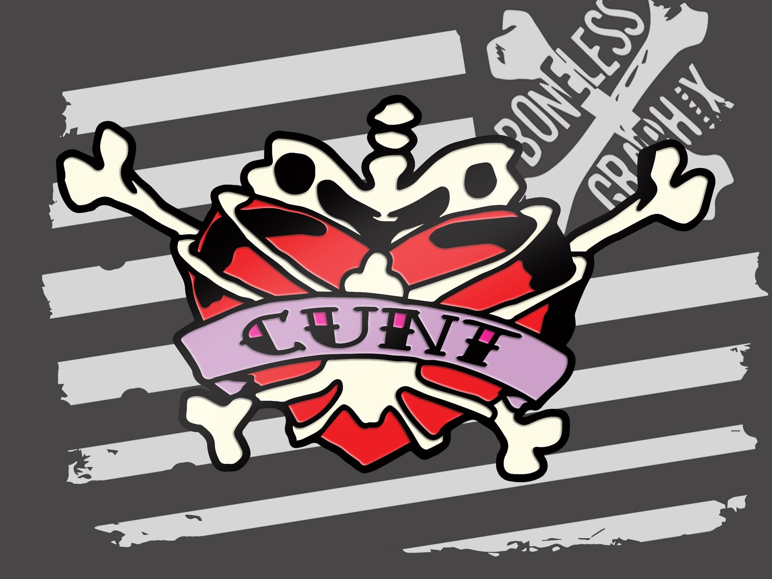 Tori Lux Official Cunt Heart Enamel Pin Preorder Etsy