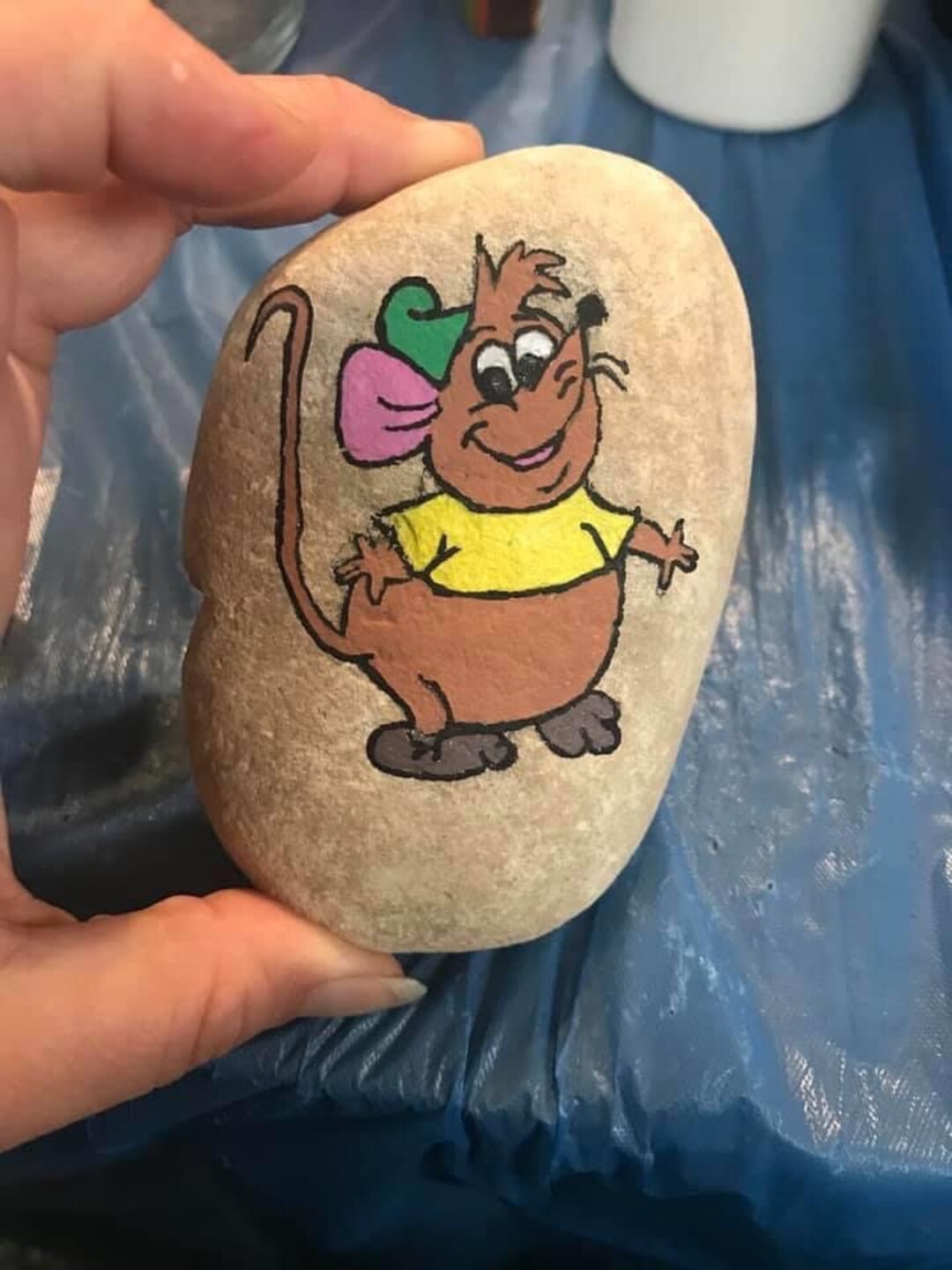 Disney Painted Rocks - Etsy
