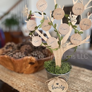 Family Tree Kit, Large Family Tree, Rustic, DIY Craft, Create Your Own ...