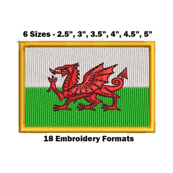 Welsh Flag - Etsy