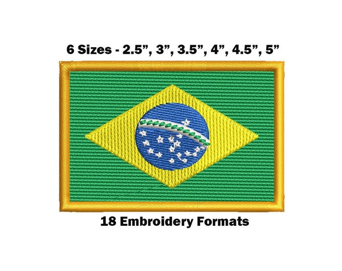 BRAZIL Map Modern Cross Stitch Pattern. Brazil Art. Carnaval Gift ...