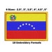 Venezuela Embroidery Design, Arepa, Flag (3 Sizes) (instant Download ...