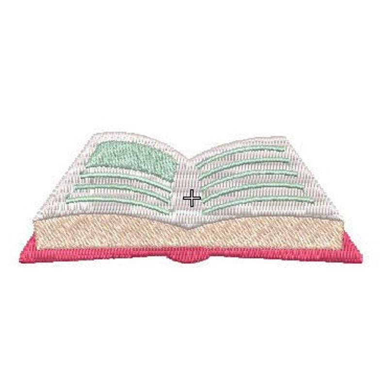 Open Book Applique - Etsy