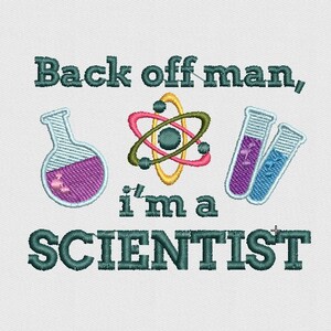 Scientist Embroidery - Etsy