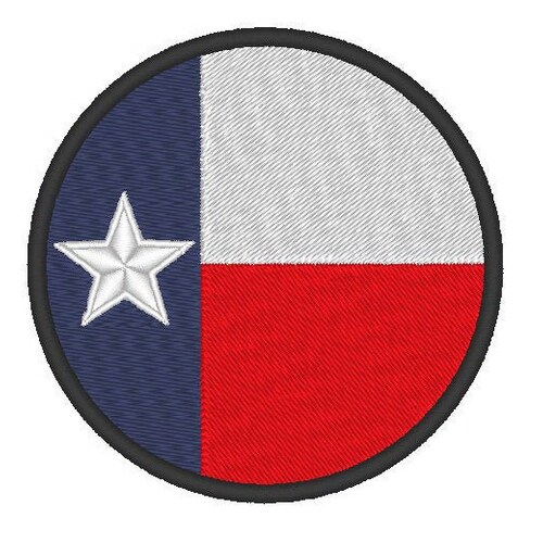 Texas Flag Embroidery Design 7 SIZES Machine Embroidery - Etsy