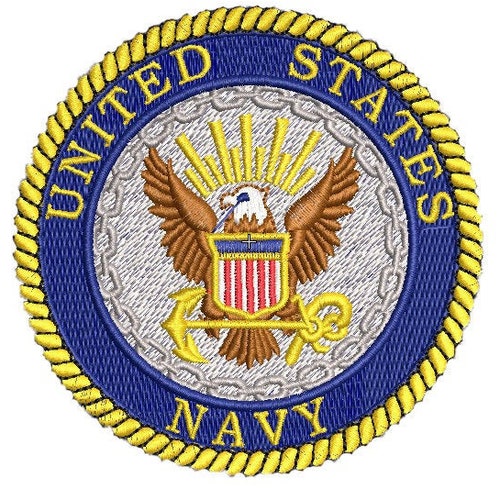 US Navy Embroidery Design - Etsy