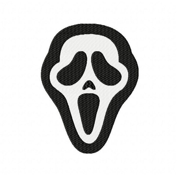 Patches Scream Embroidery - Etsy