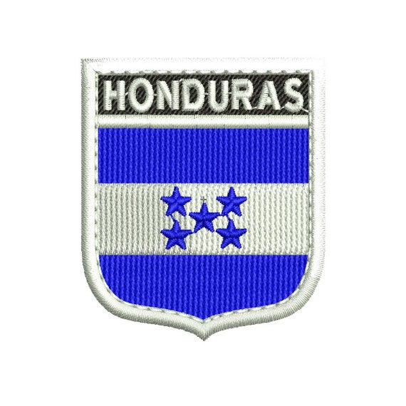 Honduras Shield Embroidery Design Download | Etsy