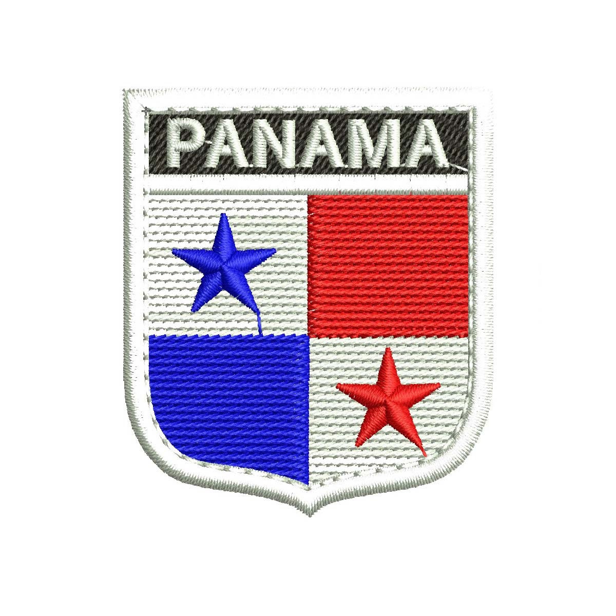 Panama Shield Embroidery Design Download | Etsy