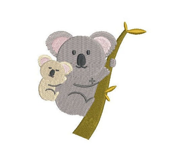 Sewing & Needlecraft Sewing & Fiber koala family embroidery file ...