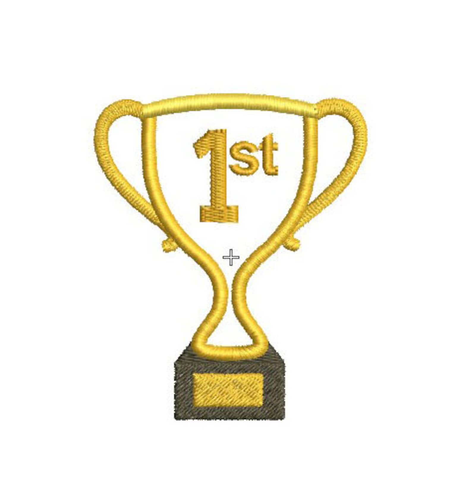 1st Place Trophy - Machine Embroidery Design in Multiple Formats ...