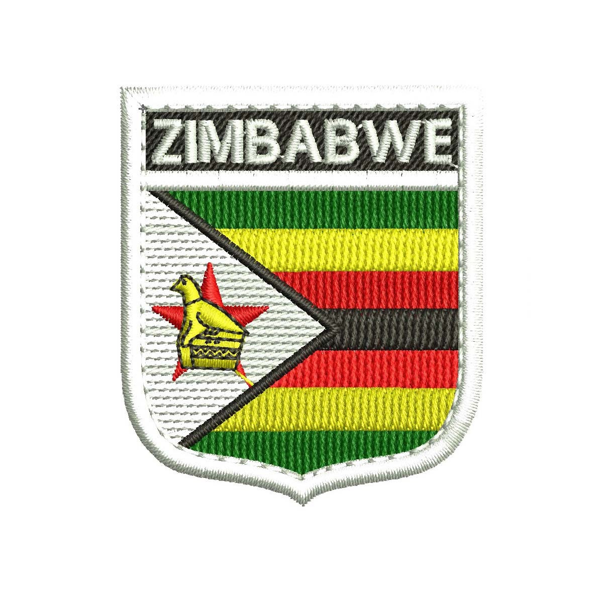 Zimbabwe Shield Embroidery Design Download | Etsy