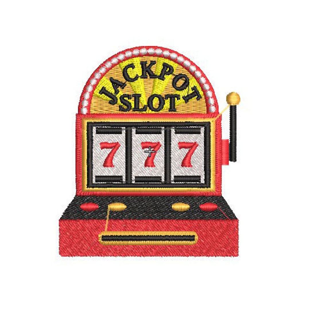 EC0928 Slot Machine - Machine Embroidery Design in Multiple Formats ...