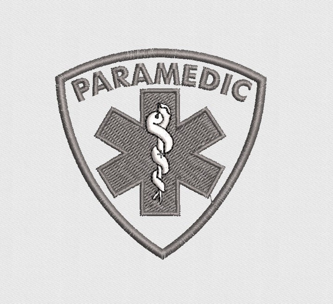 Paramedic - Machine Embroidery Design EC108 - Etsy