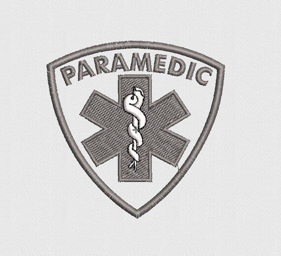 Paramedic Machine Embroidery Design EC108 - Etsy Canada