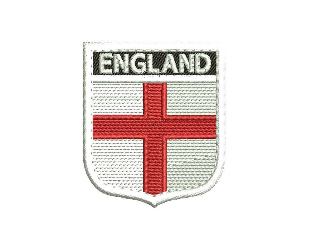 England St George Shield Embroidery Design Download | Etsy