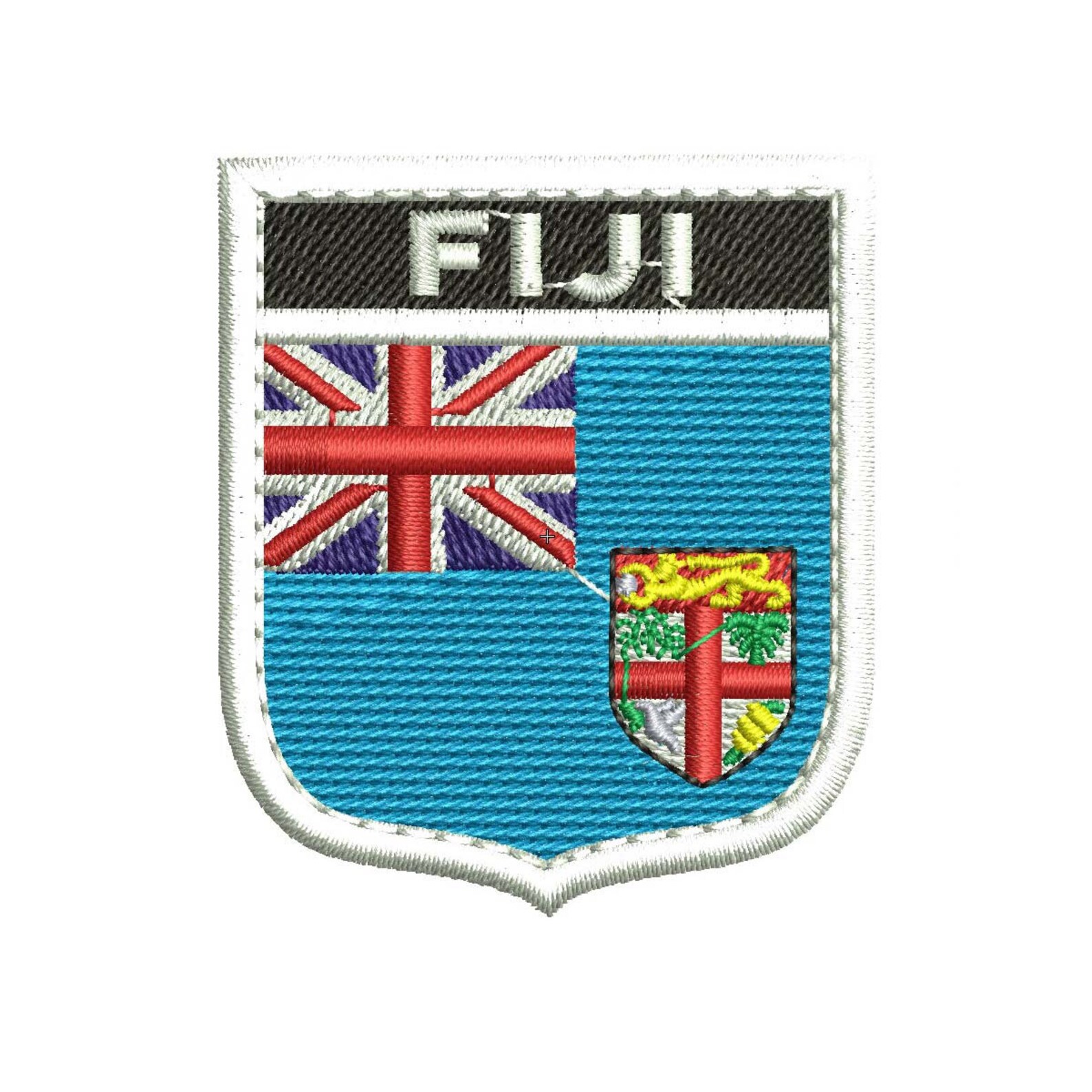 Fiji Shield Embroidery Design Download | Etsy