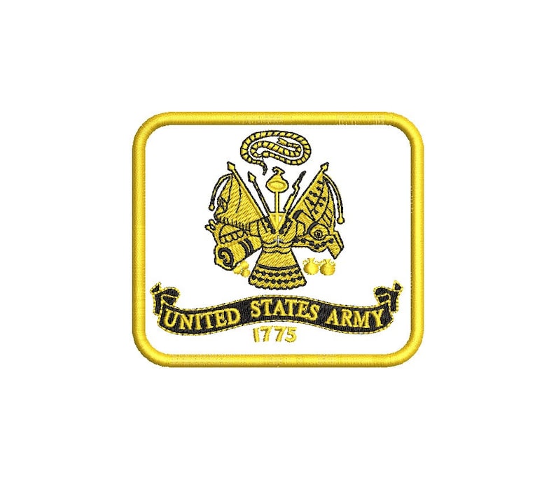 United States Army Machine Embroidery Design | Etsy