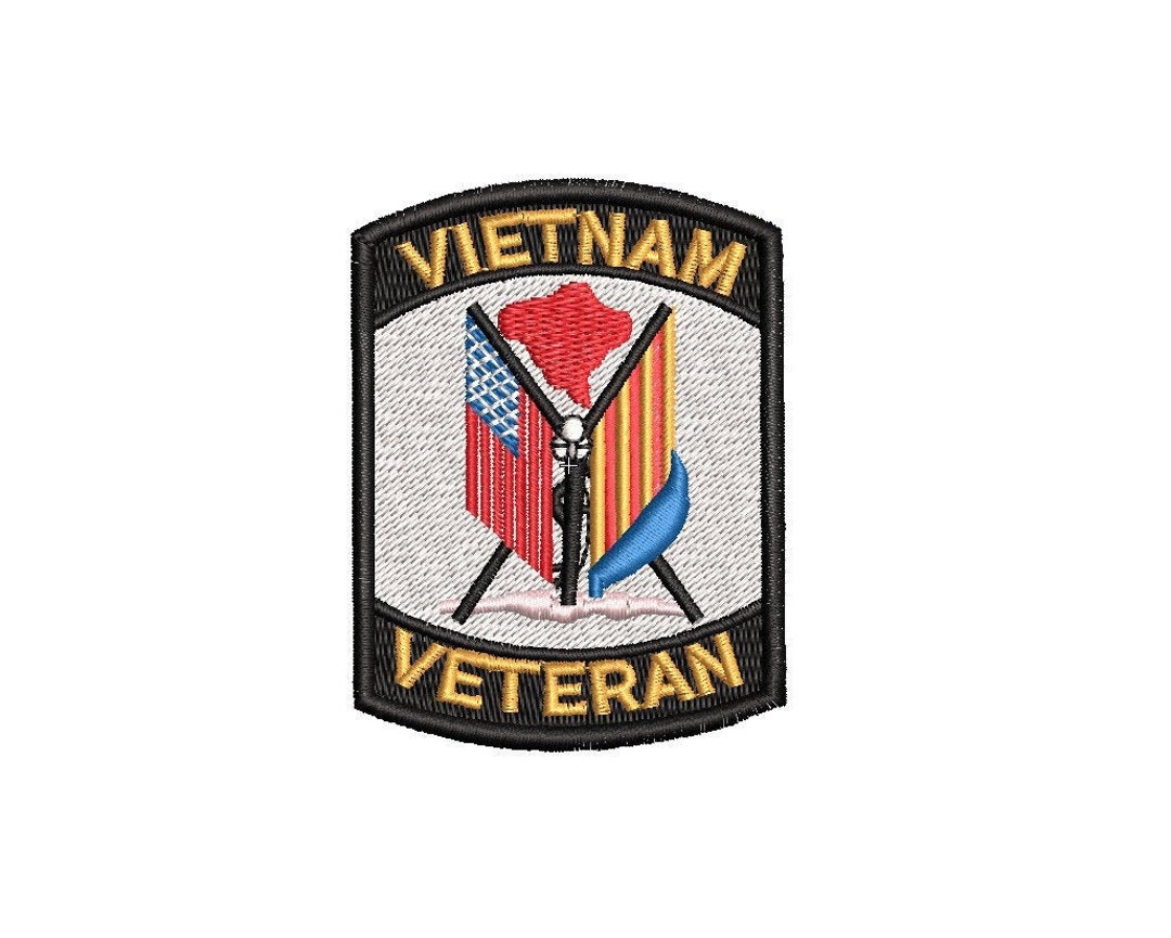 Vietnam Veteran Embroidery Design - Etsy