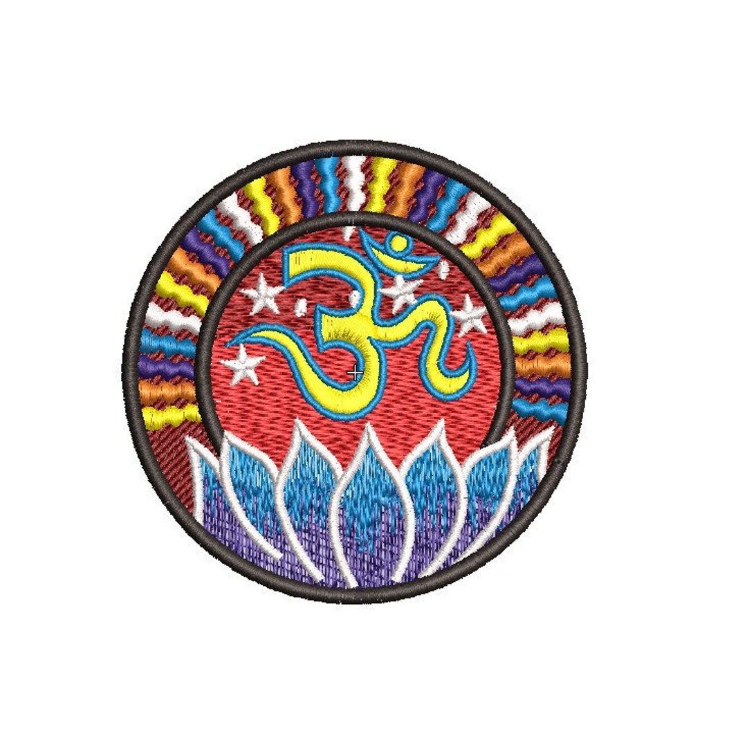 Lotus Flower Embroidery Design Download - Etsy