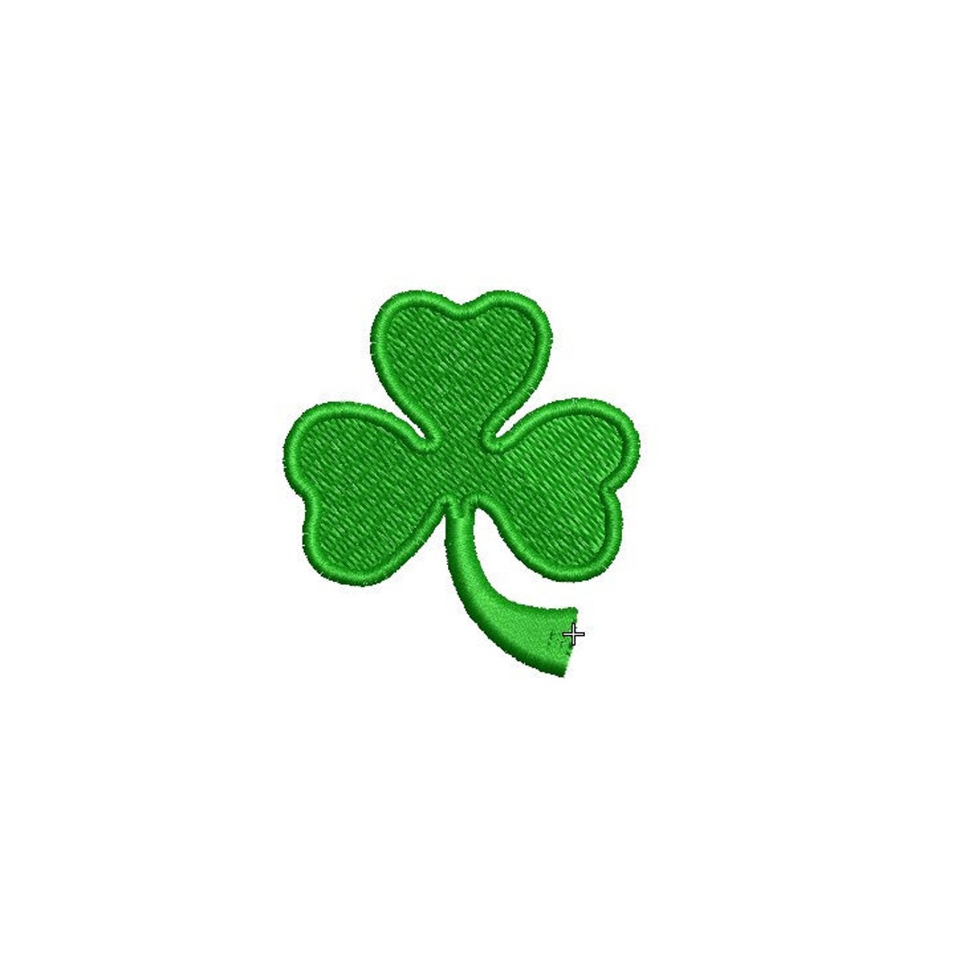 Embroidery Design: Irish Clover - Multiple Sizes and Formats Included ...